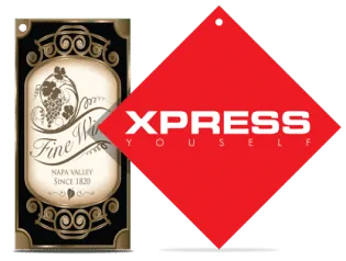 2x6” Standard Hang Tag Printed on 14pt.